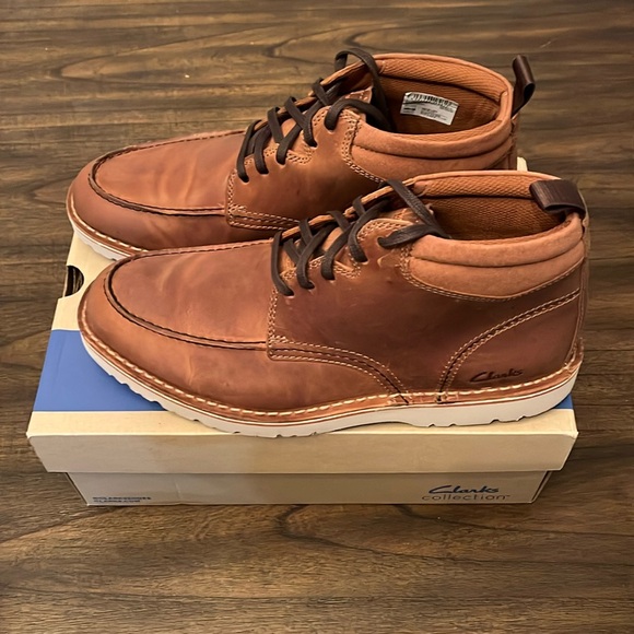 Clarks | Shoes | Clarks Eastridge Peak Light Brown Boot | Poshmark